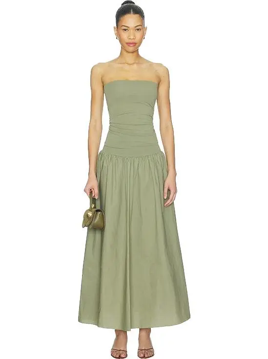 BY MALENE BIRGER Marc Dress - Deep Lichen Green