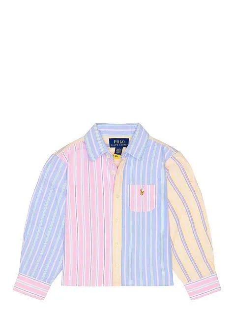 Polo Ralph Lauren Long Sleeve Classic Oxford Striped Shirt - Multi Stripe