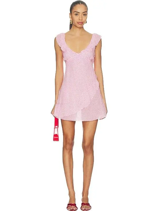 Frankies Bikinis Chiffon Mini Dress - Love Drop