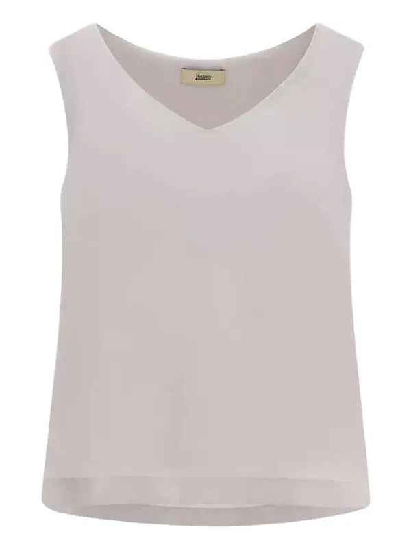 Herno Sleeveless Top - Grey