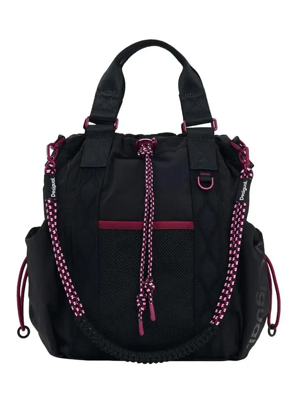 Desigual Medium Nylon Backpack - Black