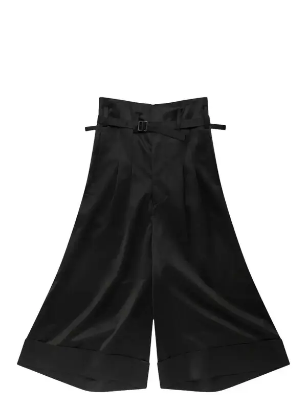 Junya Watanabe Pleated Trousers - Black