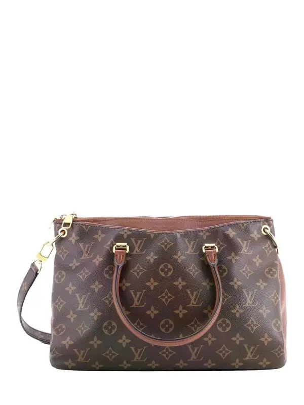 LOUIS VUITTON Pallas Tote Monogram Canvas - Brown