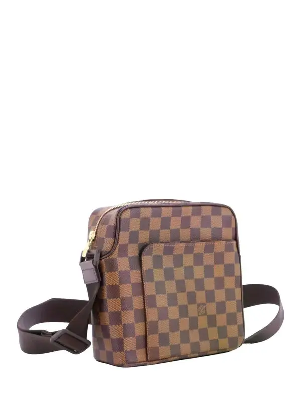 LOUIS VUITTON Olav Handbag Damier Pm - Brown
