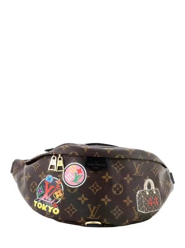 LOUIS VUITTON Bum Bag My World Tour Monogram Canvas - Brown