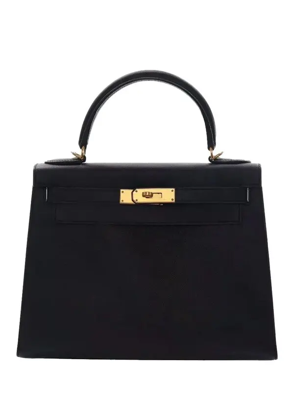 Hermès 2016 Epsom Kelly Ii Sellier 28 - Black