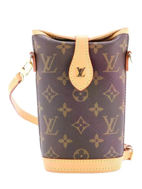 LOUIS VUITTON Fold Me Pouch Monogram Canvas Crossbody Bag - Brown