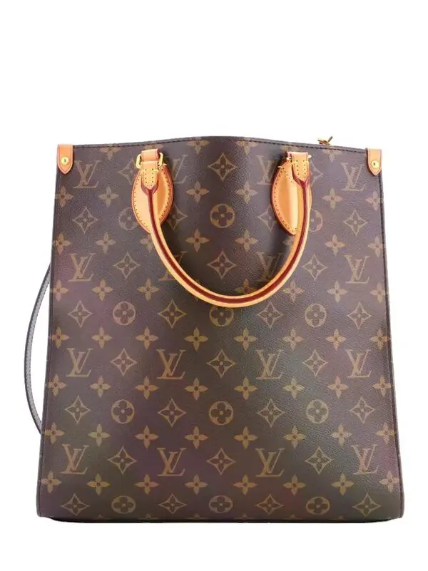 LOUIS VUITTON Sac Plat Nm Bag Monogram Canvas Pm - Brown