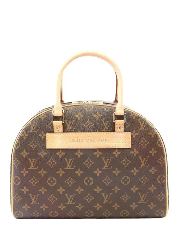 LOUIS VUITTON 2007 Monogram Nolita Handbag - Brown