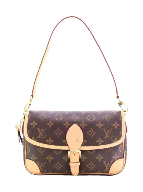 LOUIS VUITTON Diane Nm Handbag Monogram Canvas - Brown