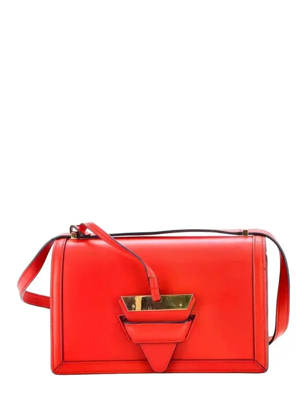 Loewe Barcelona Leather Medium Shoulder Bag - Red