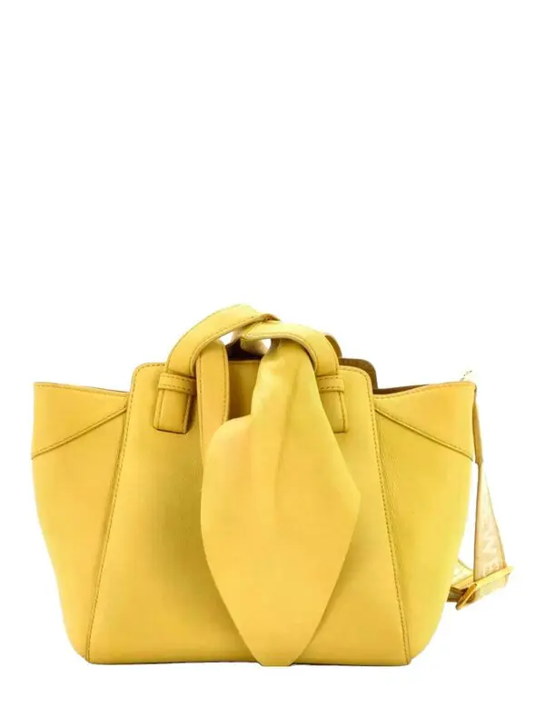 Loewe Hammock Nugget Bunny Small Satchel - Yellow