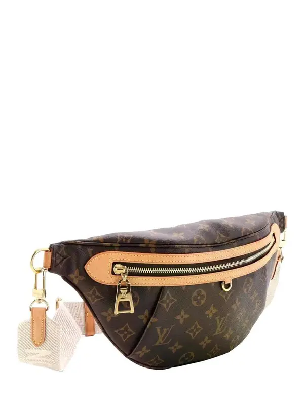 LOUIS VUITTON High Rise Bum Bag Monogram Canvas - Brown