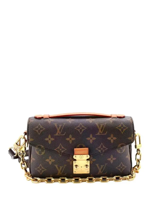 LOUIS VUITTON Pochette Metis Monogram Canvas East West Crossbody Bag - Brown