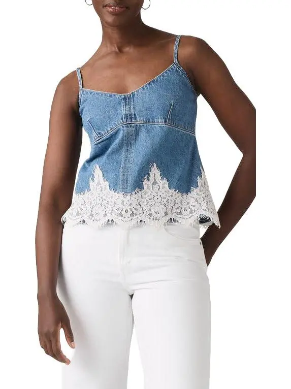 LEVI'S 90s Lace Denim Camisole - Slipped My Mind