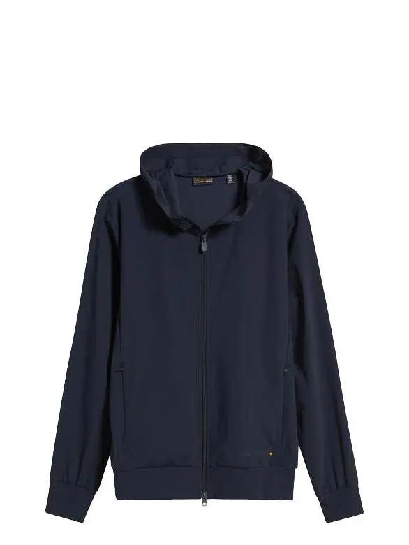 SAVE THE DUCK Zip Hoodie - Navy Blue