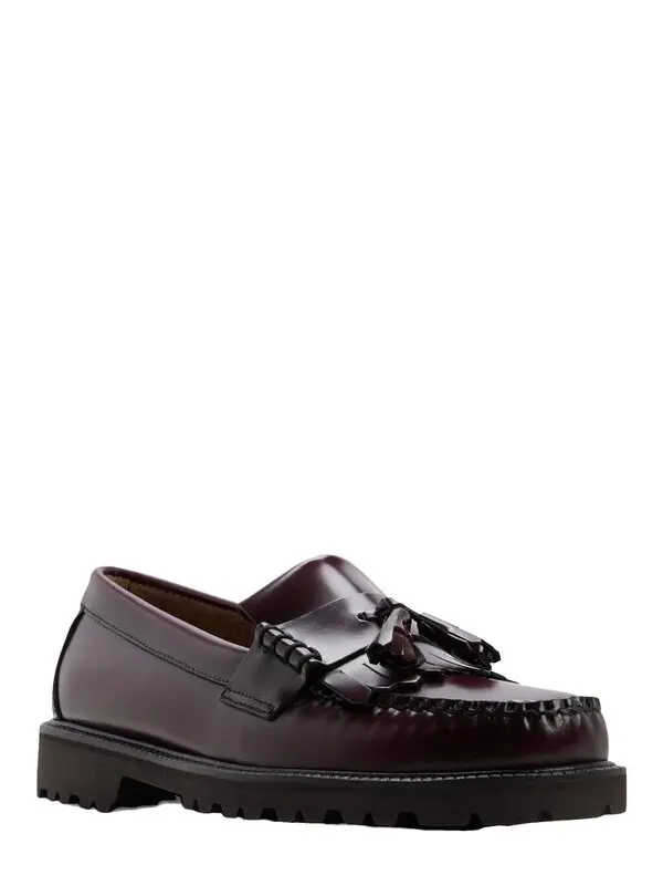 G.H.BASS Layton Leather Penny Loafer - Wine