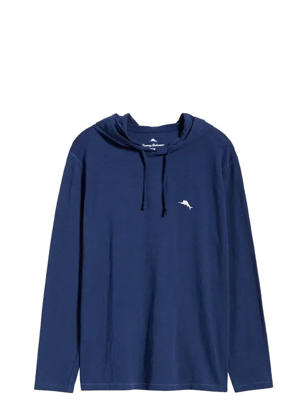 Tommy Bahama Shady Haven Luxe Hoodie - Island Navy