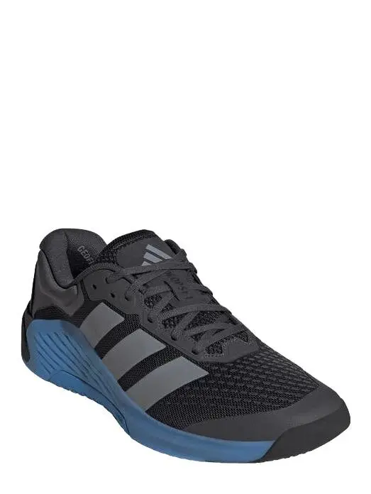 Adidas Dropset 4 Training Shoe - Carbon/grey/ray Blue