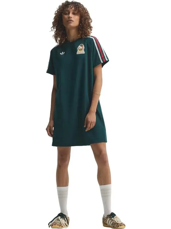 Adidas Mexico Originals T-shirt Dress - Aurora Ivy