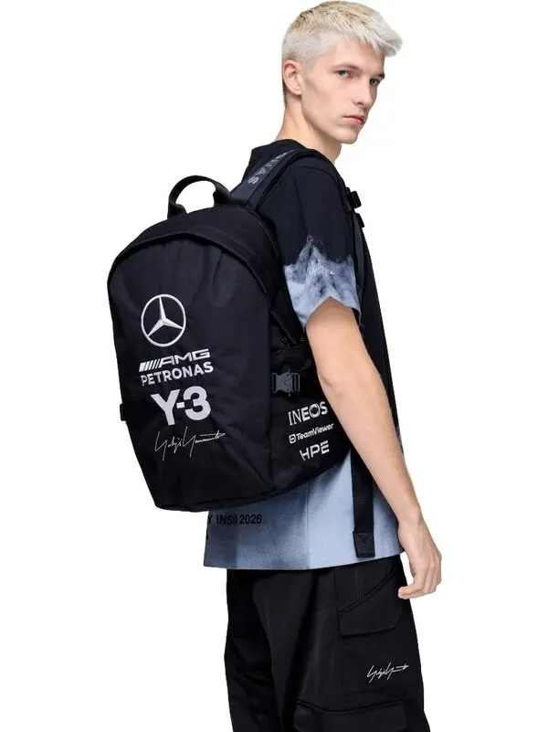 Adidas Y-3 Mercedes-amg Petronas Formula 1 Team Backpack - Black