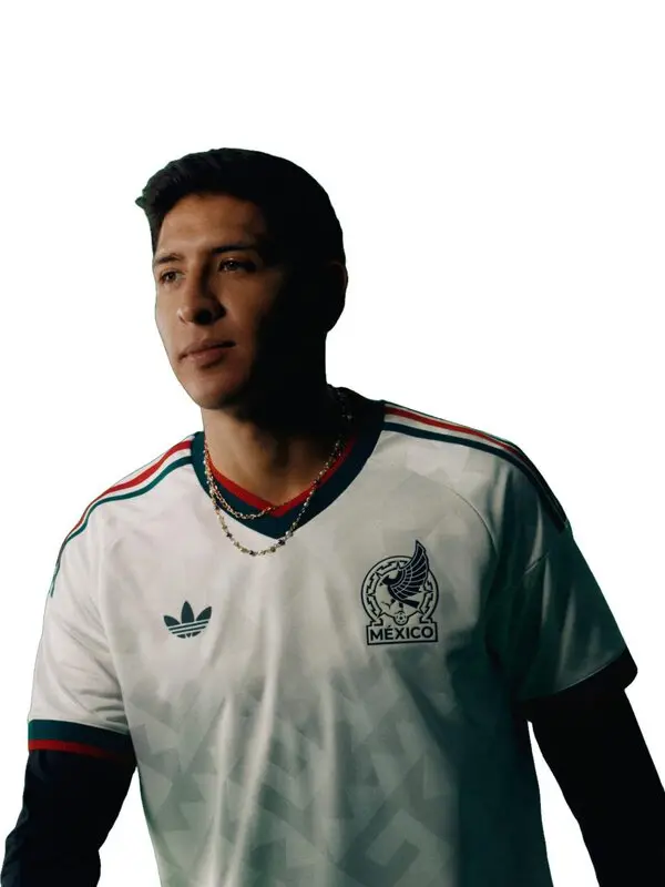 Adidas Mexico 26 Away Authentic Jersey - White