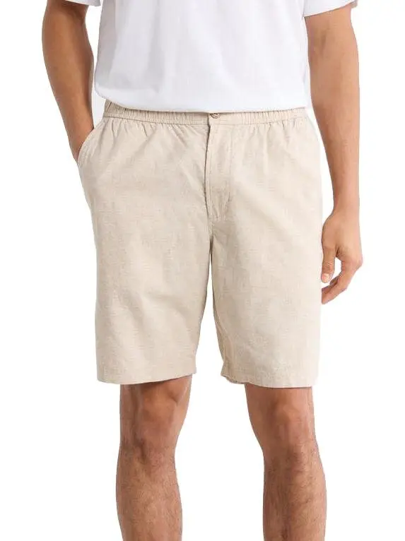 Tommy Bahama Linen Blend Riviera Shorts - Natural