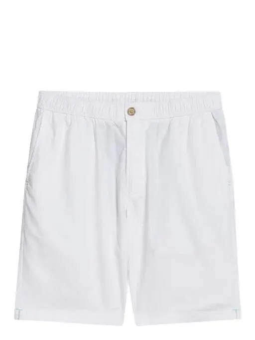 Tommy Bahama Linen Blend Riviera Shorts - White