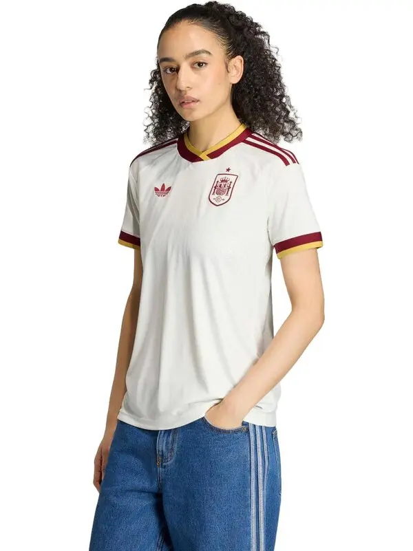 Adidas Spain 26 Away Jersey - Off White