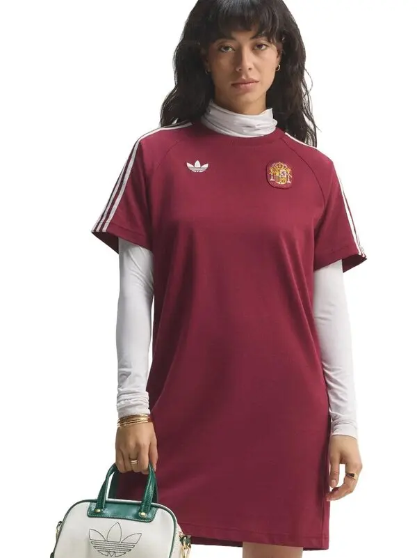 Adidas Spain Originals Dress - Team Coll Burgundy 2