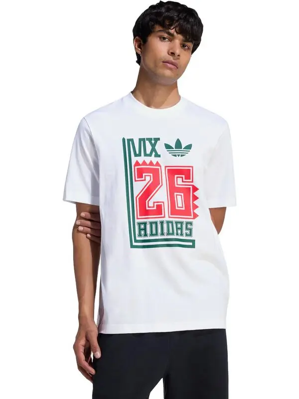 Adidas Mexico Dna T-shirt - White