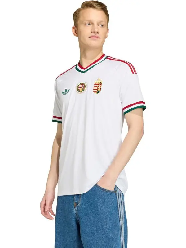 Adidas Hungary 26 Away Jersey - White
