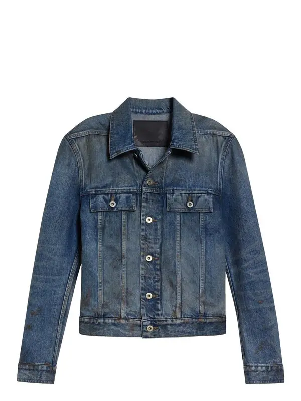 Rick Owens Denim Trucker Jacket - Vintage Wash