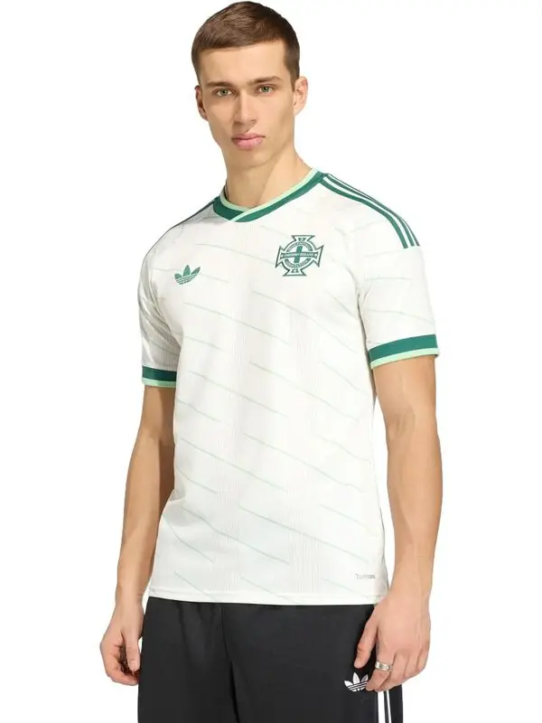 Adidas Northern Ireland 26 Away Jersey Cloud White - Cloud White / Tech Forest