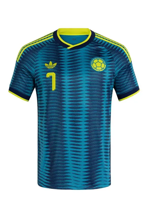 Adidas Colombia 26 Away Diaz Jersey Team Navy Blue 2 - Team Navy Blue 2 / Mystery Petrol / Soccr-cl6-s2d