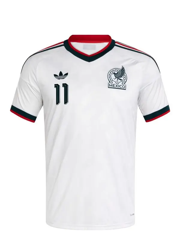Adidas Mexico 26 Away Gimenez Jersey White - White / Soccr-mxs-sxb