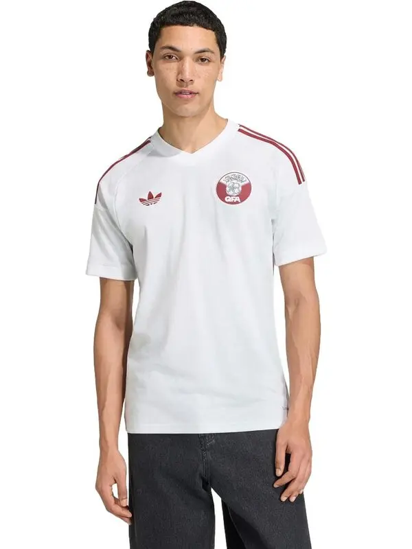 Adidas Qatar 26 Away Jersey - White