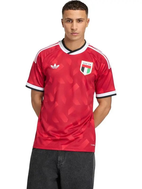Adidas United Arab Emirates 26 Away Jersey - Team Collegiate Red
