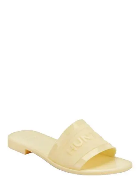 Hunter Marina Slide Sandal - Yellow 700