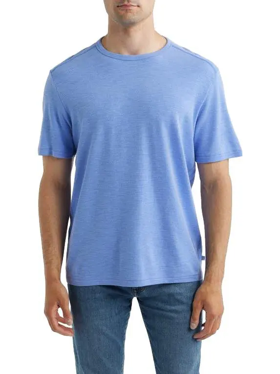 Tommy Bahama Sand Wave Slub Cotton Blend T-shirt - Grape Pools