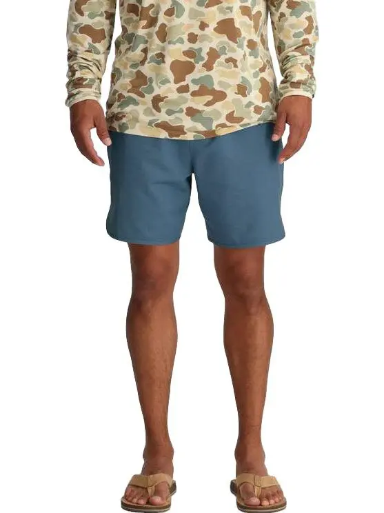 FREE FLY Lined Hybrid Shorts - Pacific Blue