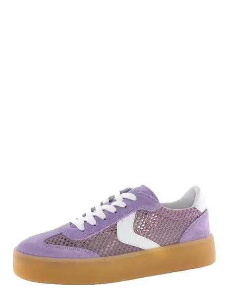 VOILE BLANCHE Mind Perforated Platform Sneakers - Lavanda