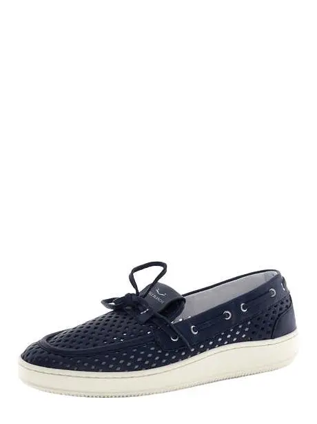 VOILE BLANCHE Olivia Wind Boat Shoe - Navy