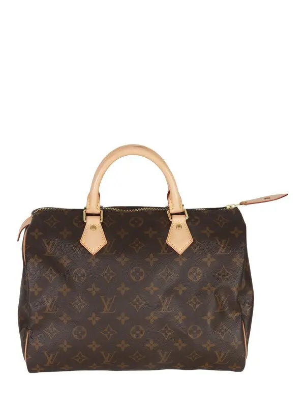 LOUIS VUITTON Monogram Canvas Speedy 30 - Brown