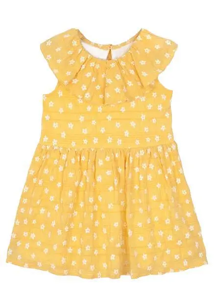 MABEL + HONEY Daisy Print Dress - Yellow