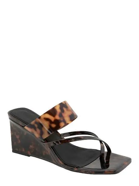 Rebecca Minkoff Danica Wedge Slide Sandal - Tortoise