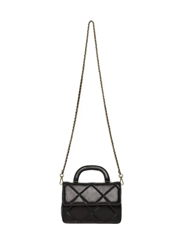 Walter Baker Genevieve Mini Top Handle Handbag - Black