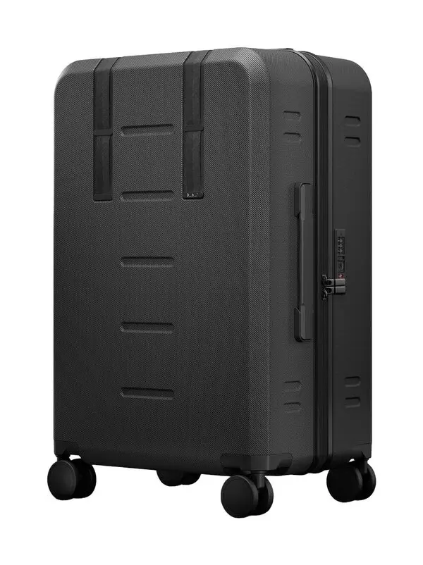 D_B_ Ramverk 24-inch Checked Luggage Spinner - Black Out