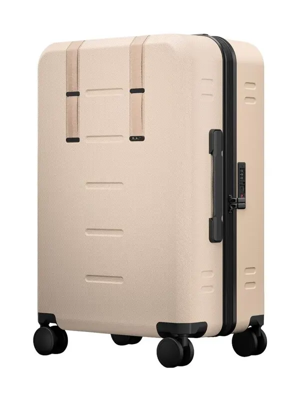 D_B_ Ramverk 24-inch Checked Luggage Spinner - Fogbow Beige