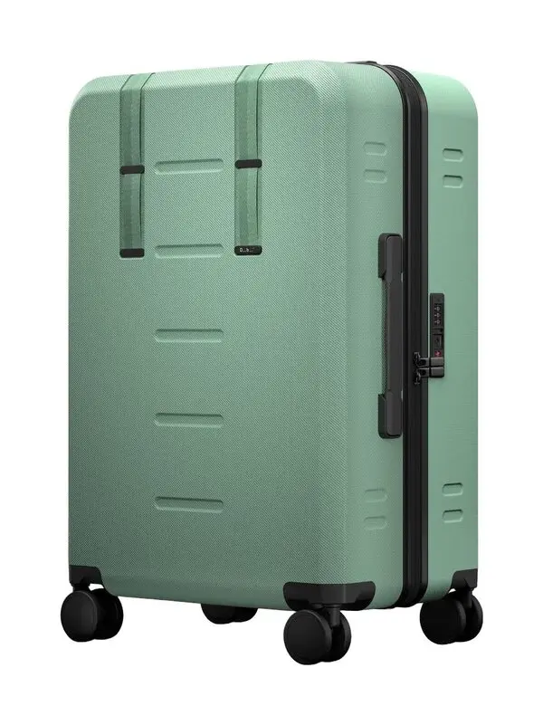 D_B_ Ramverk 24-inch Checked Luggage Spinner - Green Ray